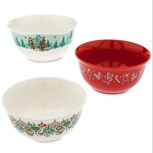 Disney | Kitchen | Disney Holiday Bowl Set | Poshmark